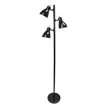 Mainstays 64'' Track Tree Floor Lamp, Black - Walmart.com