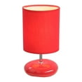 Simple Designs Stonies Small Stone Look Table Bedside Lamp - Walmart.com
