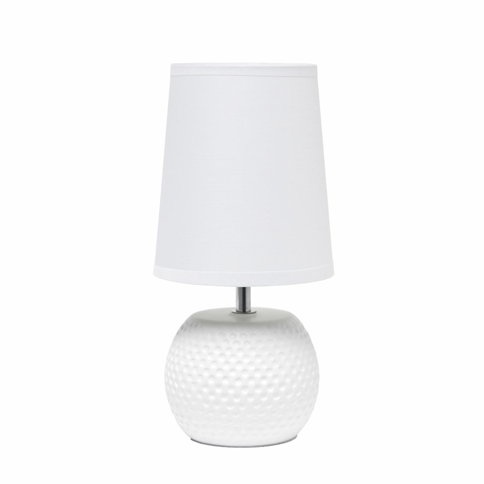 Simple Designs Studded Texture Table Lamp - Walmart.com