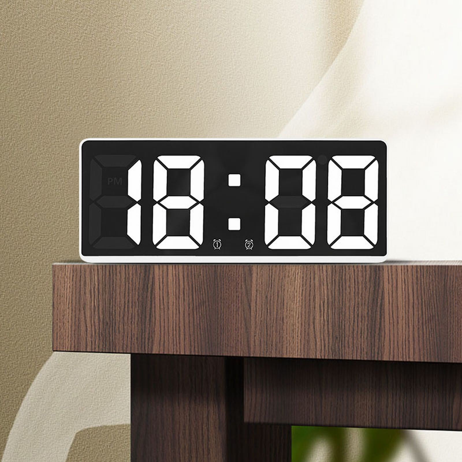 Simple Desk Alarm Clock Bedside LED Digital Alarm Clock Electronic ... Simple Desk Alarm Clock Bedside LED Digital Alarm Clock Electronic ...