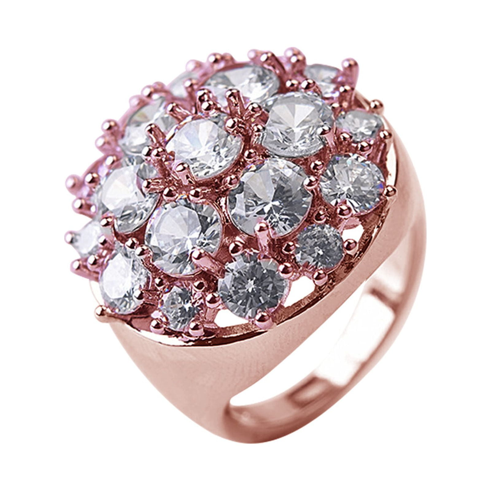 Simple Diamond Ring Dragon Finger Ring Rings with Stones Bands Rings ...