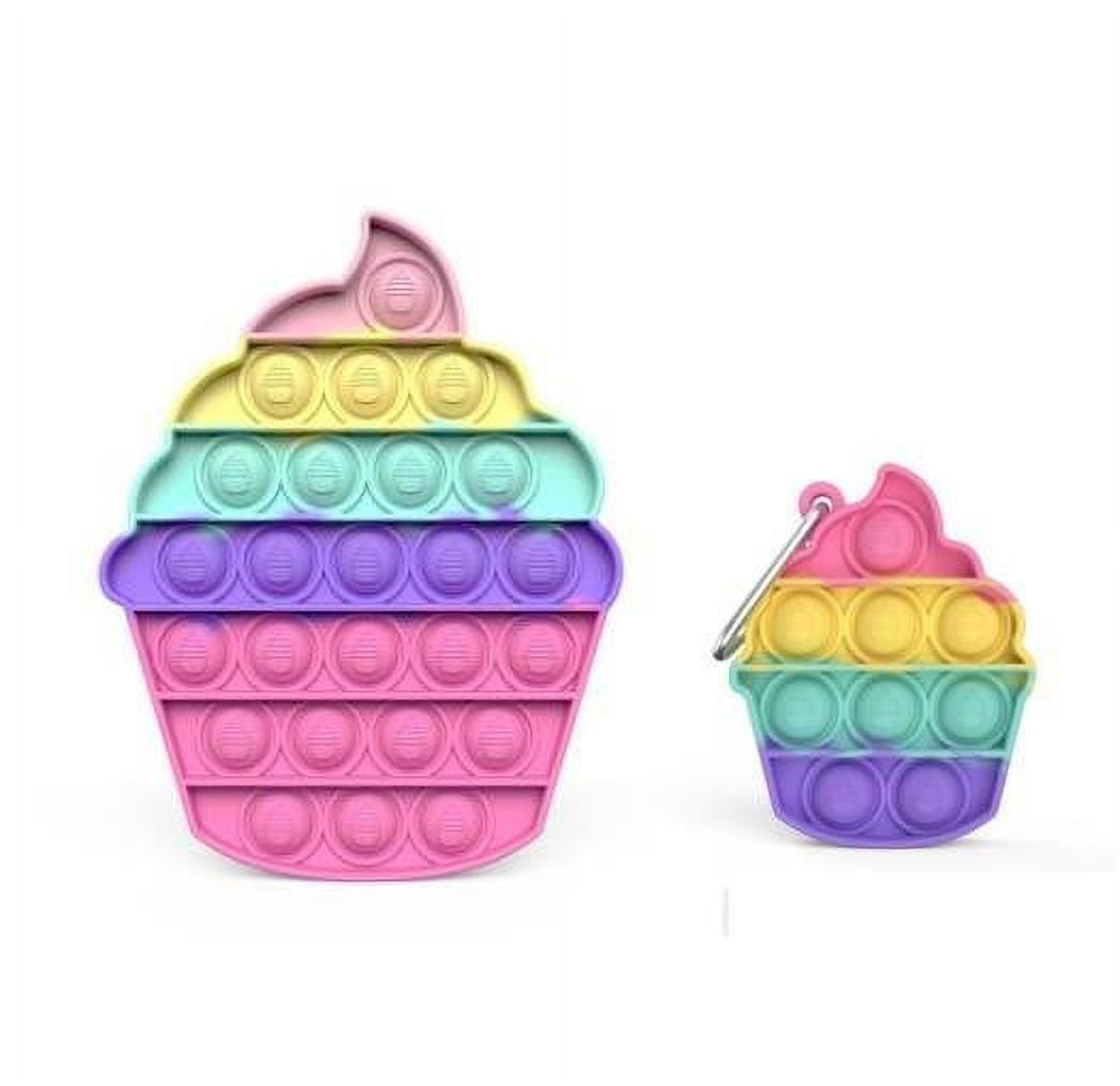 Simple Dimple Fidget Toy Stress Relief Keychain Kids - Walmart.com