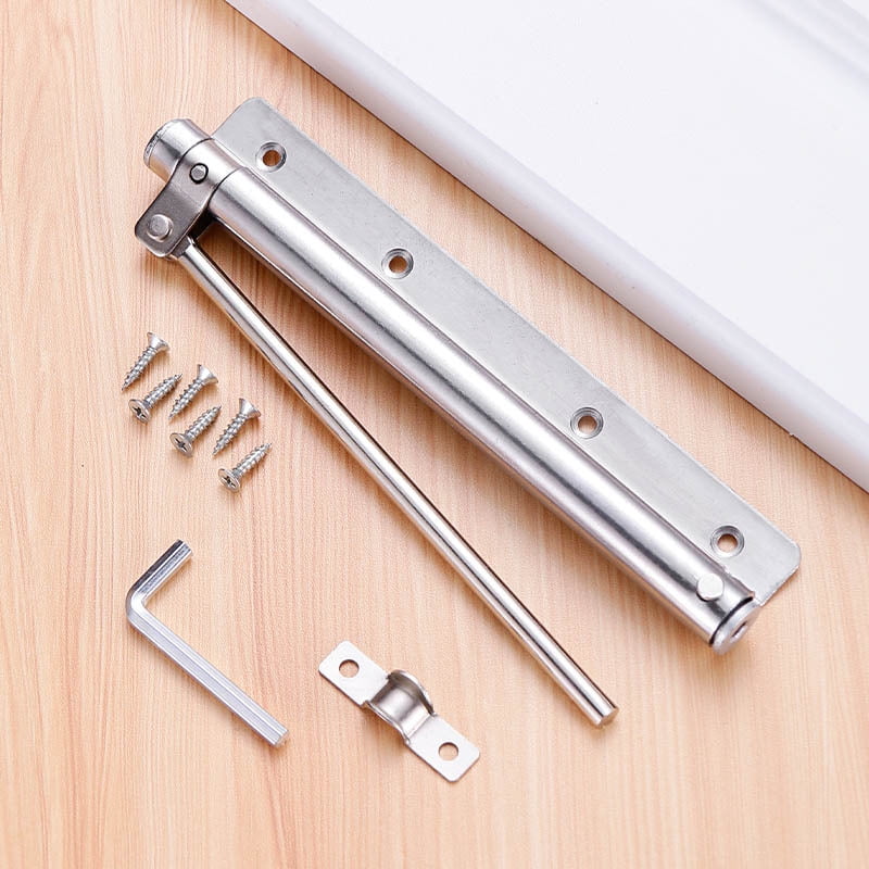 Simple Door Closer Automatic Closing Adjustable Aluminum Alloy ...