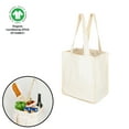 Simple Ecology Deluxe Organic Cotton Canvas Reusable Grocery Shopping ...