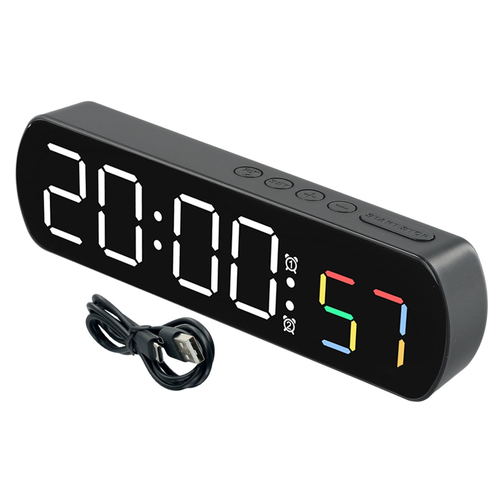 Simple Electronic Clock, Creative Multi-functional LED Alarm Clock ...