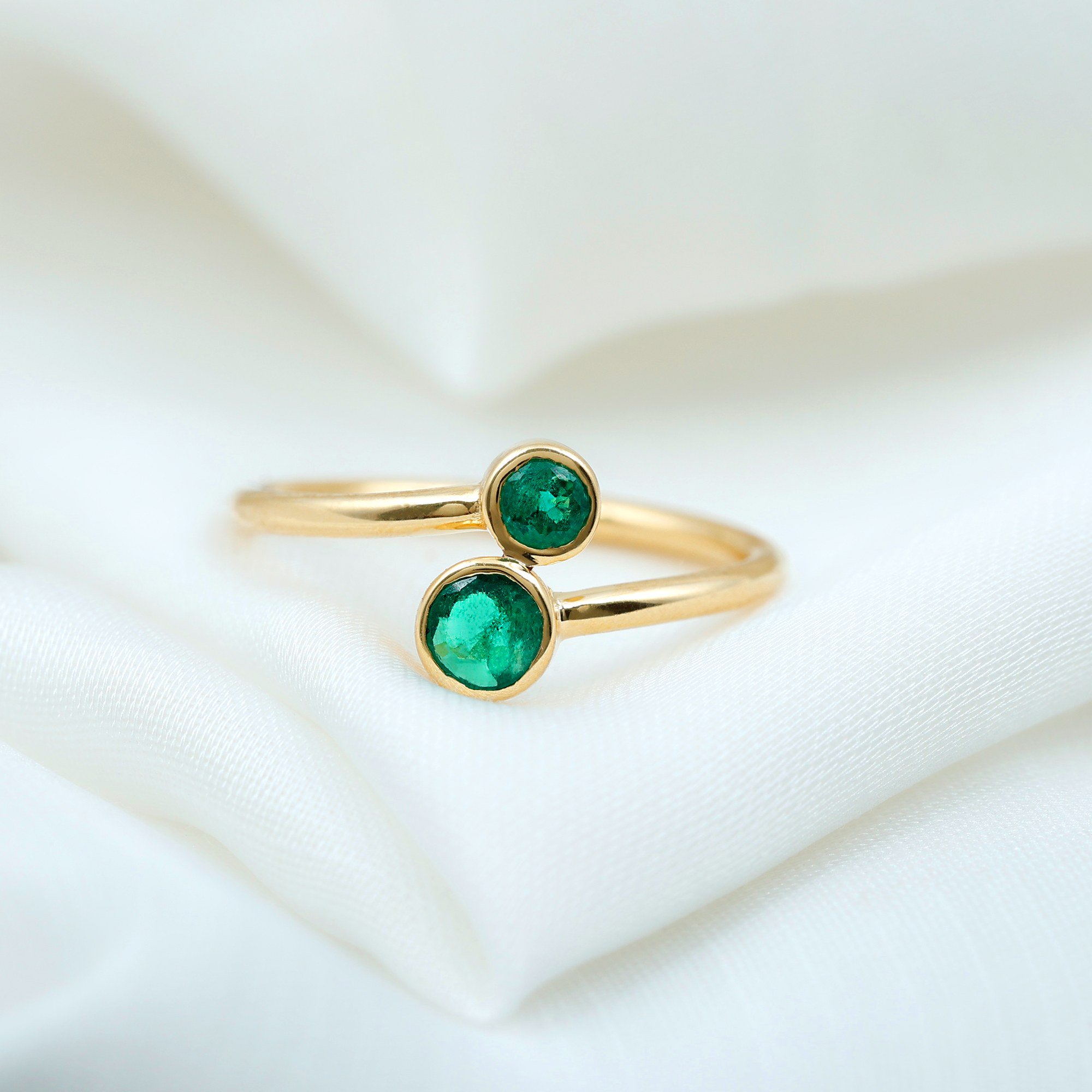 Simple Gold Promise Rings
