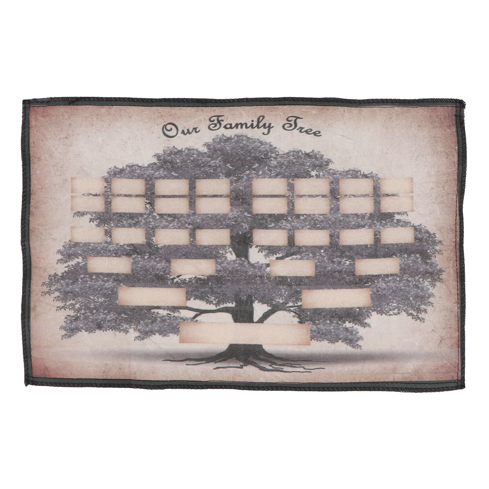 Simple Family Tree Chart Genealogical Tree Picture Delicate Home ...