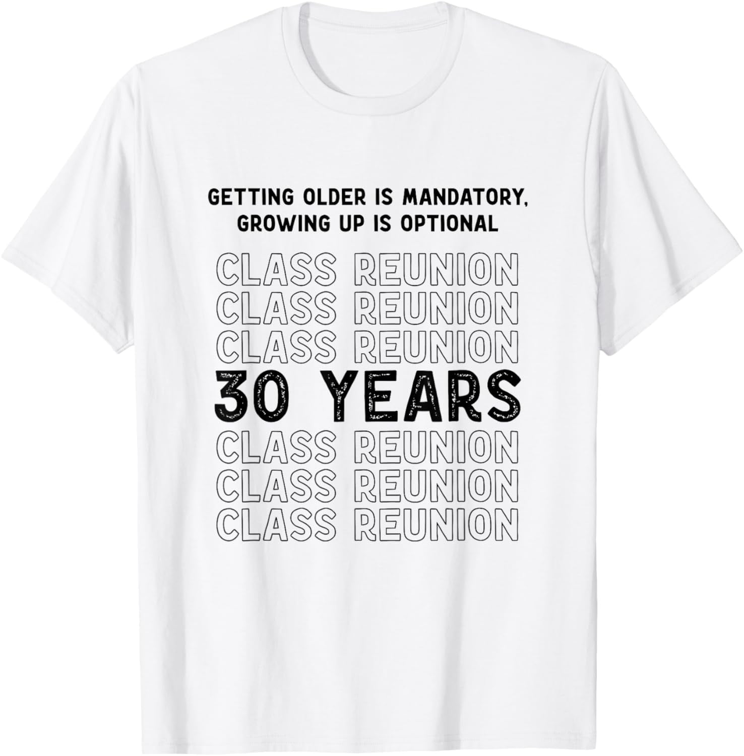 Simple Fit 30 Years Class Reunion - 30 Years 30Th Celebration T-Shirt ...