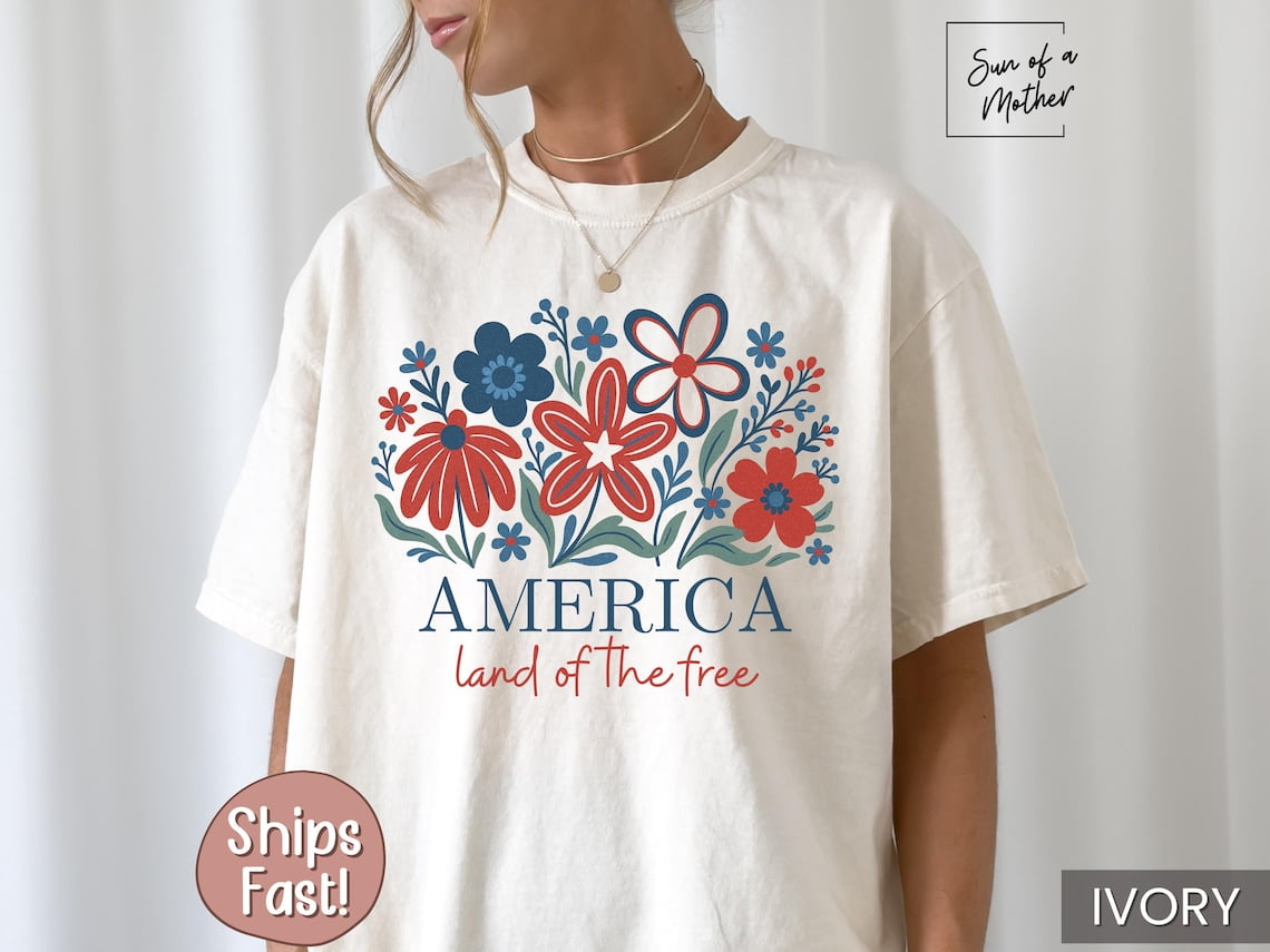 Simple Fit 4Th Of July Shirt America Shirt Fourth Of July Tee Patriotic ...