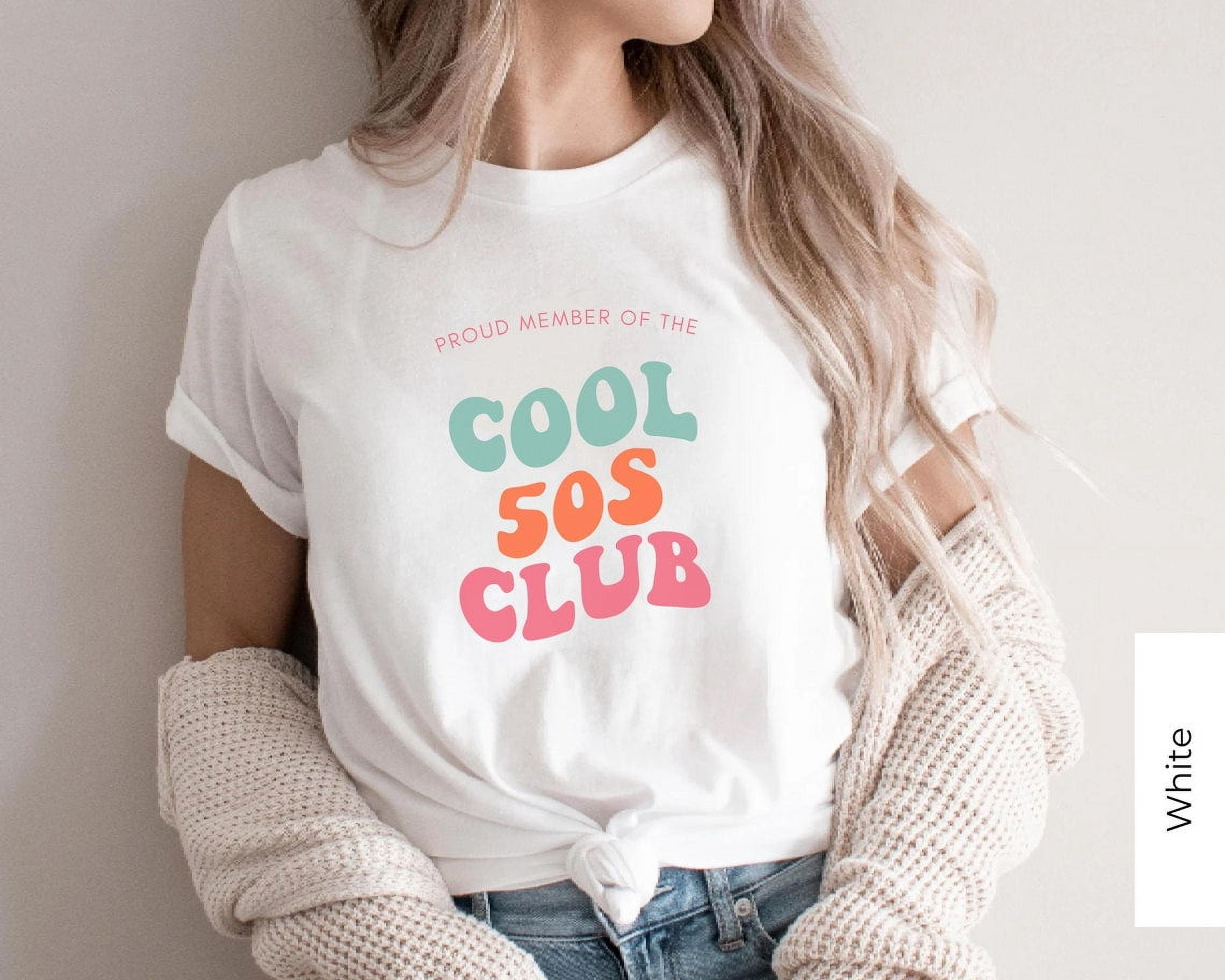 Simple Fit 50Th Birthday Shirt, Cool 50S Club T-Shirt, 50Th Birthday ...