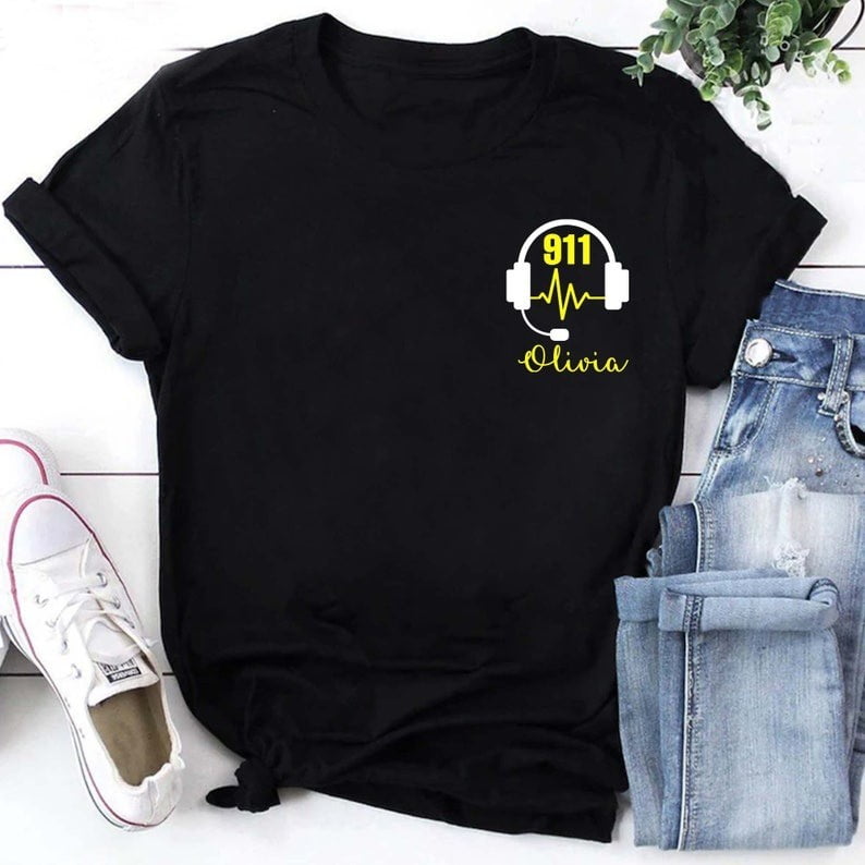 Simple Fit 911 Dispatcher Life T Shirt, Emergency Dispatcher Gift ...