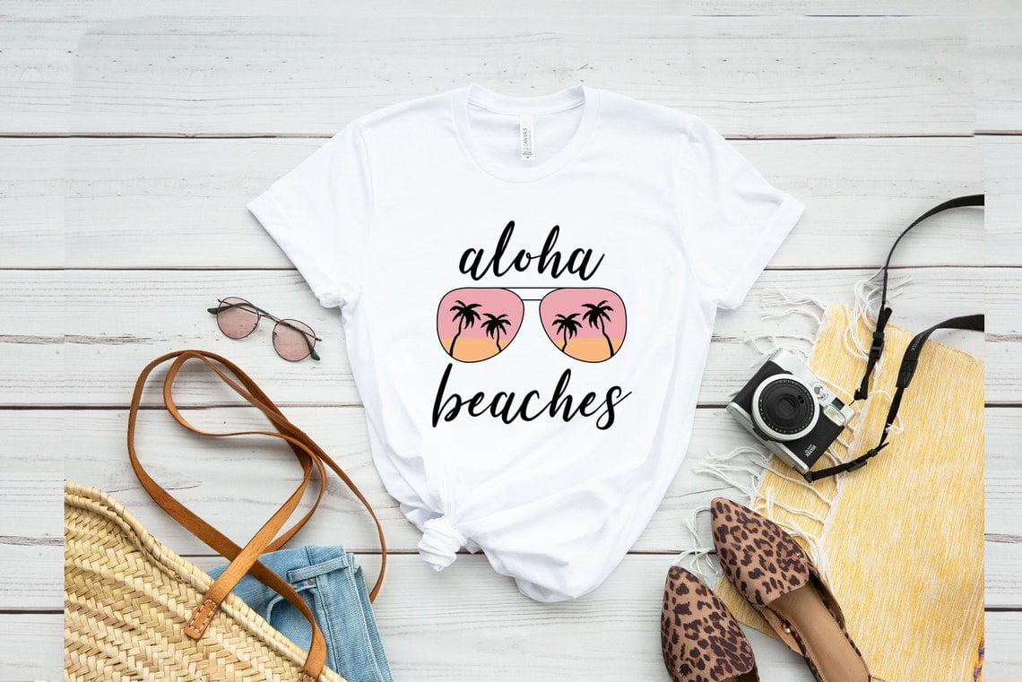 Simple Fit Aloha Beaches Vacation Shirt, Beaches Party Shirt, Beaches ...