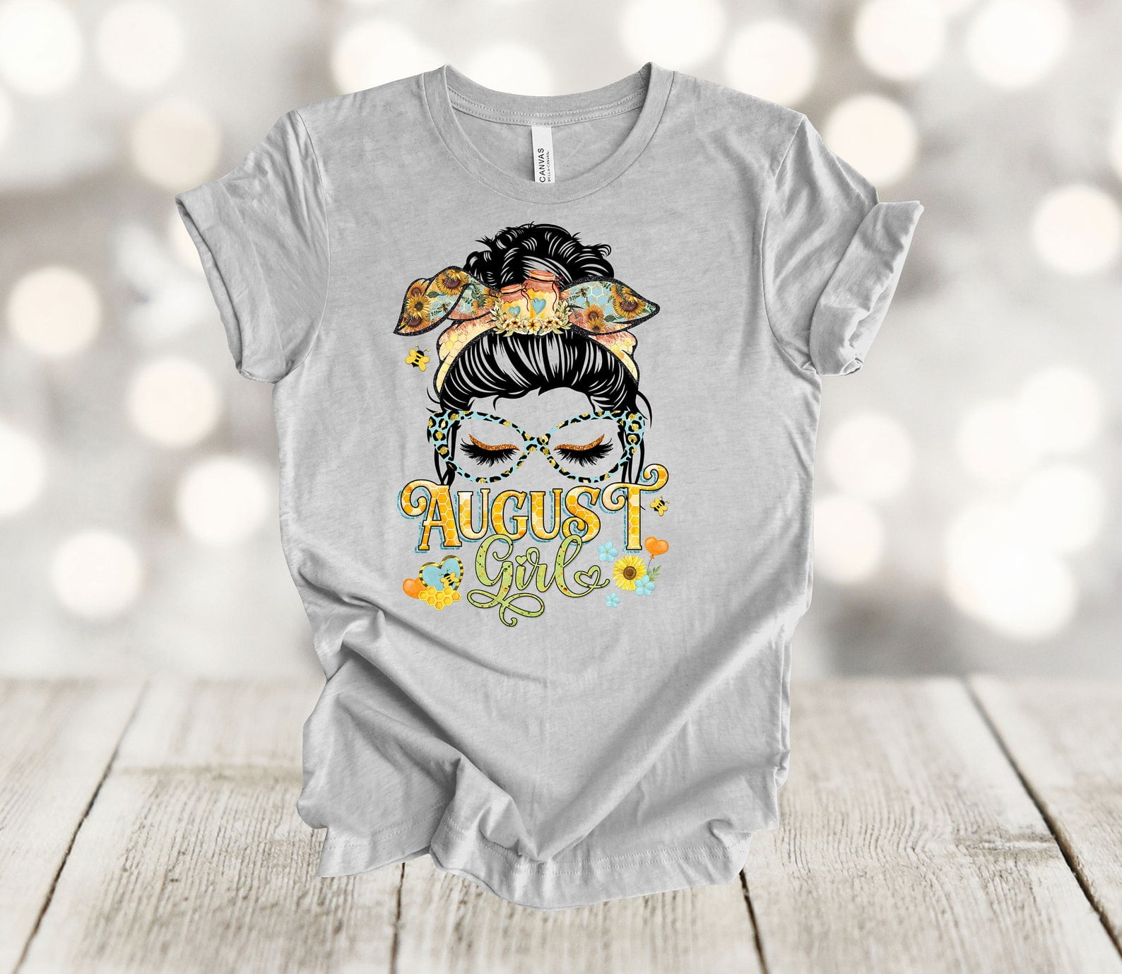 Simple Fit August Girl, Messy Bun, August Birth Month, August Birthday ...