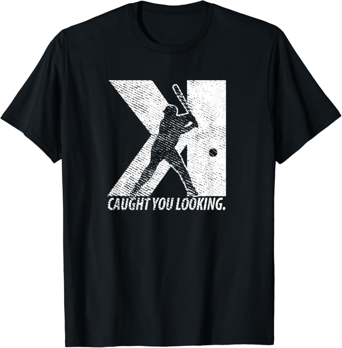 Simple Fit Backwards K Strikeout Baseball Softball Pitching T-Shirt All ...