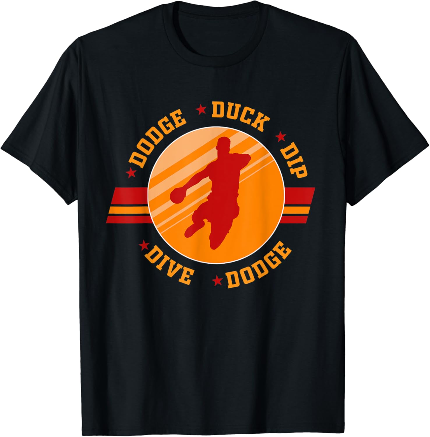 Simple Fit Ball Player Design For Duck Dip Dive T-Shirt - Walmart.com