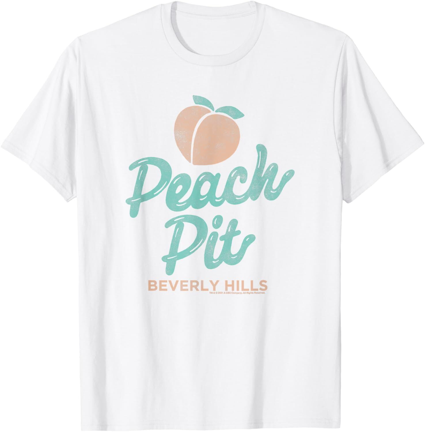 Simple Fit Beverly Hills 90210 Peach Pit Logo T-Shirt Gift For Him/Her ...