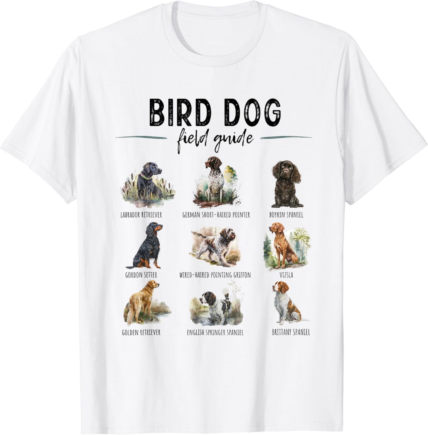 Simple Fit Bird Hunting Dogs Guide Duck Hunting Hunter Dog Breeds T ...