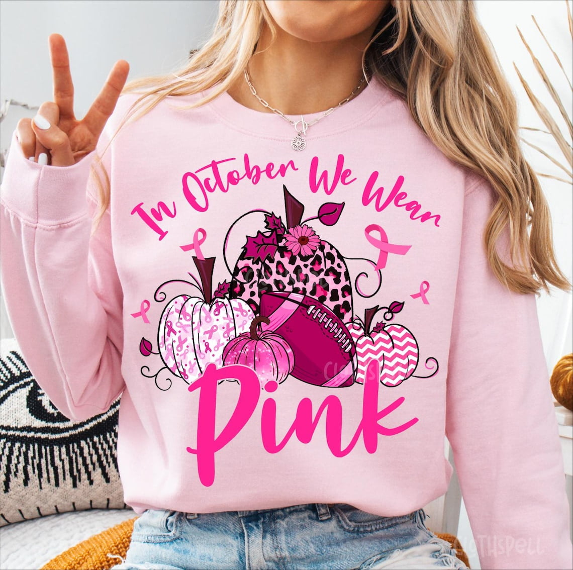 Simple Fit Breast Cancer, Fall Breast Cancer, In October We Wear Pink ...