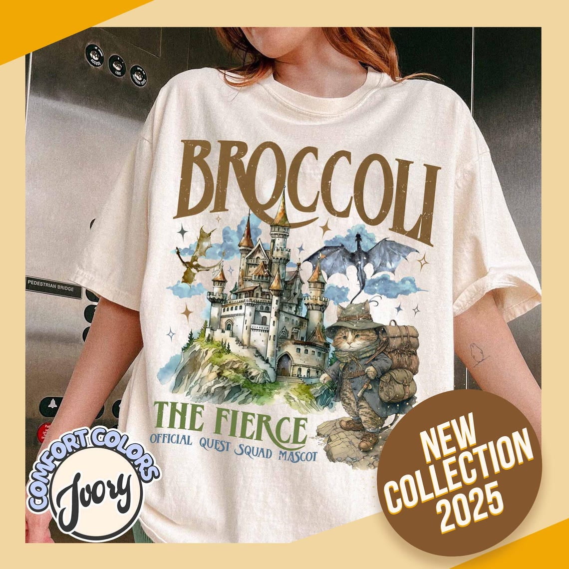 Simple Fit Broccoli the Fierce Shirt, Sworn Protector of the Quest ...