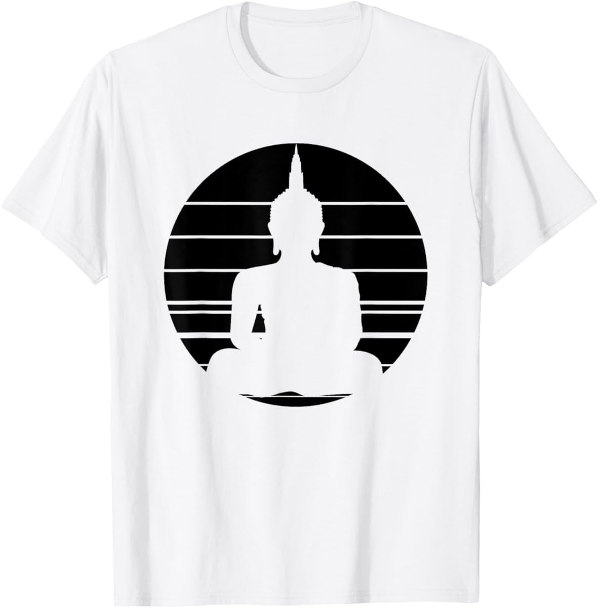 Simple Fit Buddhist Buddhism Zen Monk Meditation T-Shirt All Size S-5XL ...