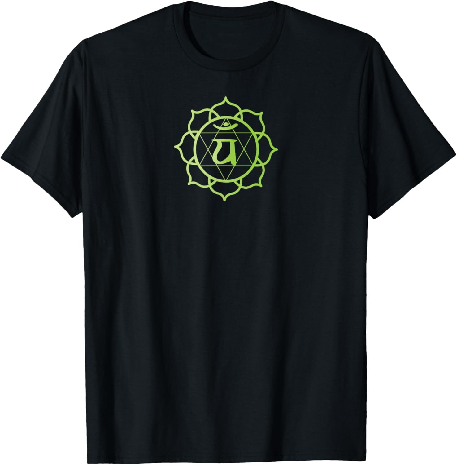 Simple Fit Chakra Anahata Print The Heart Chakra Design T-Shirt Gift ...