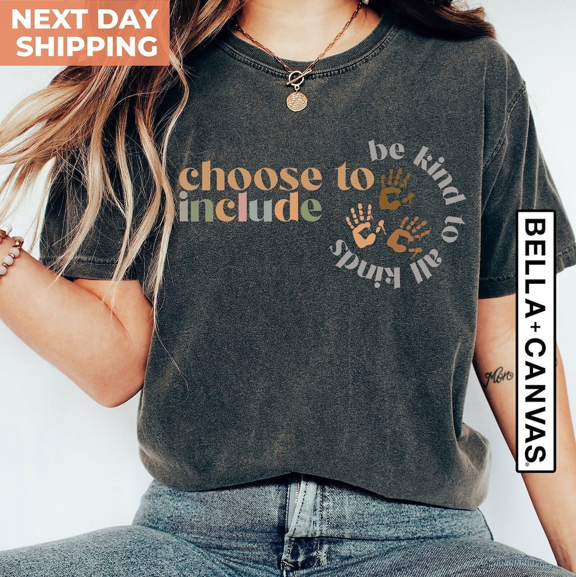 Simple Fit Choose To Include Shirt, Sped Teacher Gift, Be Kind ...