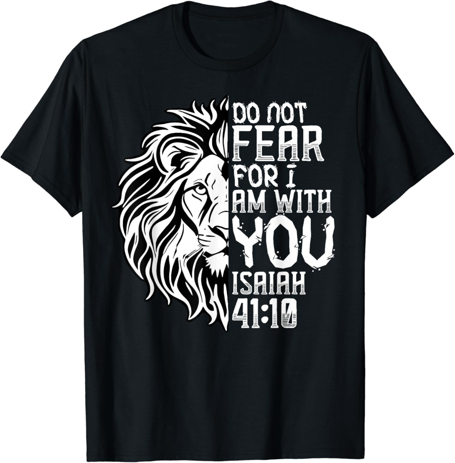 Simple Fit Christian Bible Verse Lion Of Judah T-Shirt - Walmart.com
