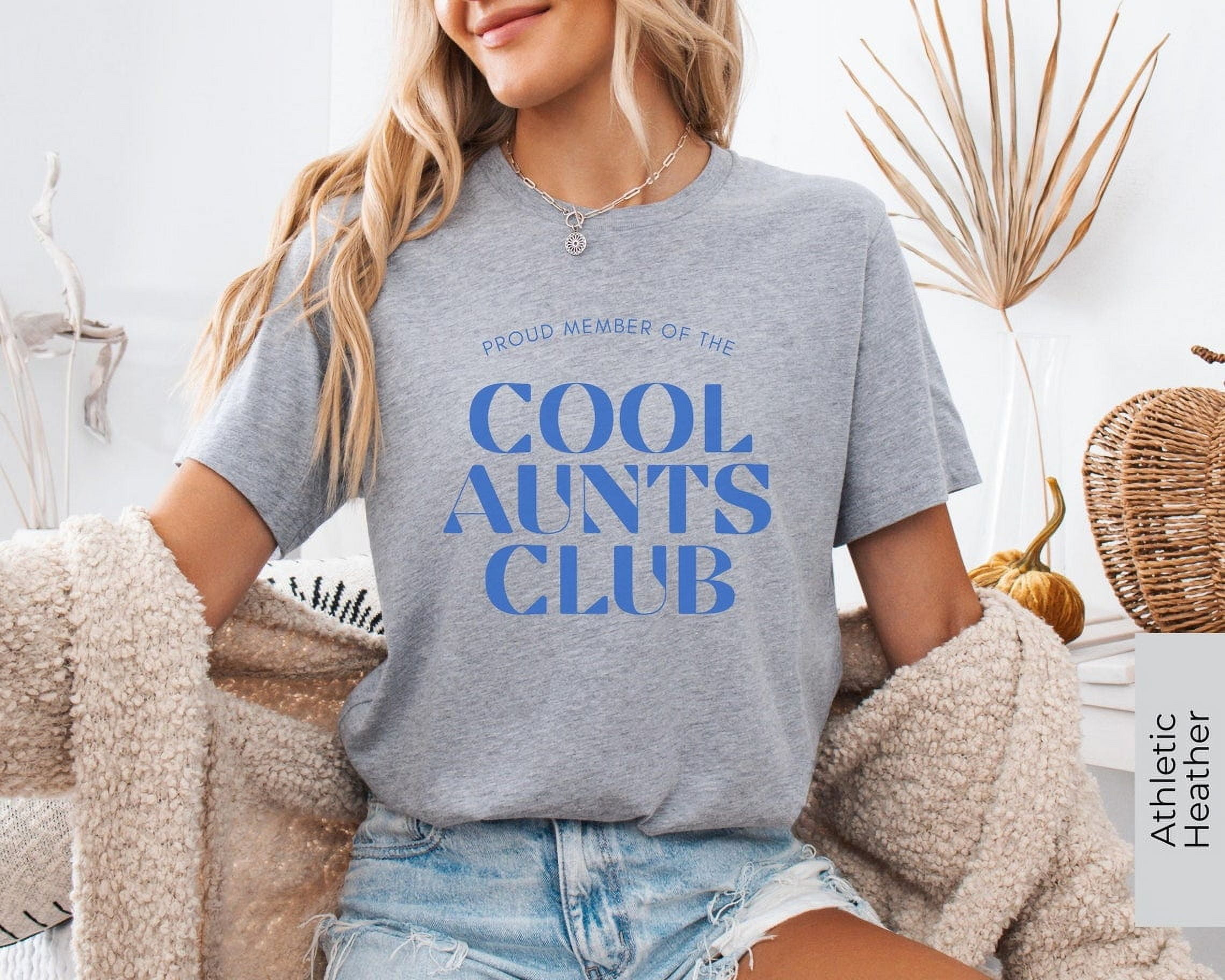 Simple Fit Cool Aunts Club, Auntie T-Shirt, Aunt Gift, Cute Gift For Sister, Cool Aunt Shirt ...