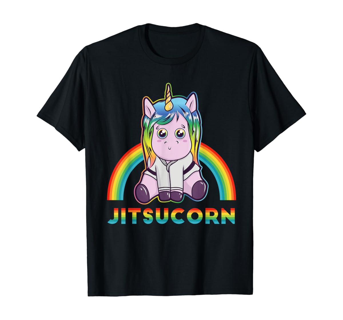 Simple Fit Cute Unicorn in Gi - Brazilian Jiu-Jitsu BJJ Gift Shirt All ...