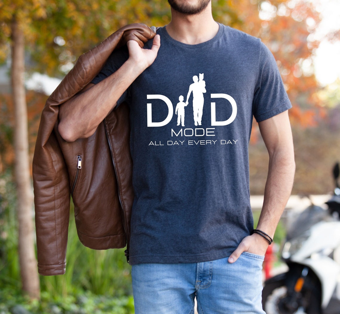 Simple Fit Dad Mode All Day Every Day Shirt, Father Mode , Father Day ...
