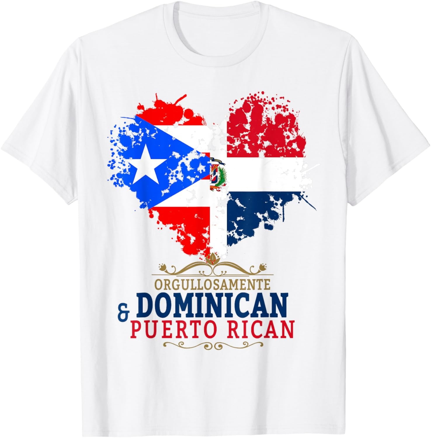 Simple Fit Dominican & Puerto Rican Outfit Ideas For Dominican T-Shirt ...