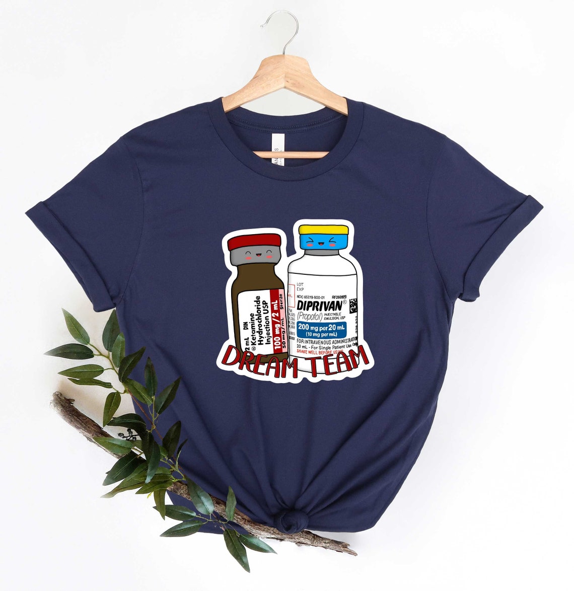 Simple Fit Dream Team, Nurse Friends, ICU Propofol Shirt, Friends Nurse ...