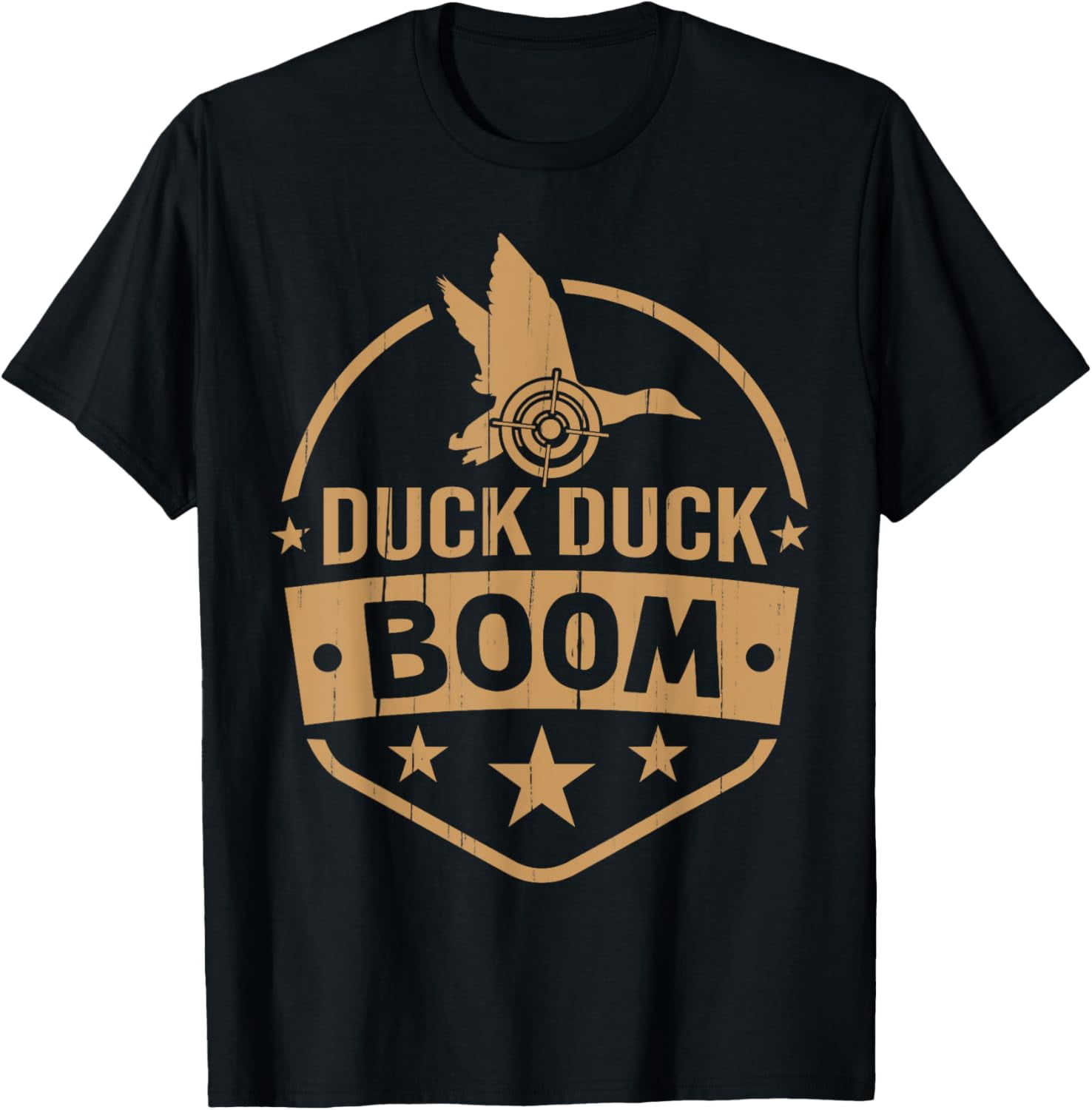 Simple Fit Duck Duck Boom Duck Hunting T-Shirt - Walmart.com