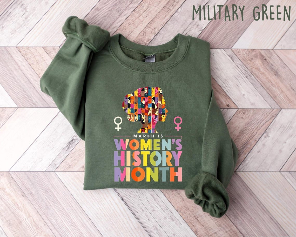 Simple Fit Empower Women Shirt, National Womens History Month ...