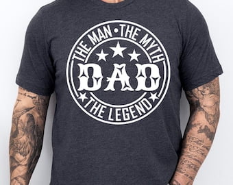 Simple Fit Father's Day Shirt, Best Dad Ever Shirt, Dad Grandpa and ...
