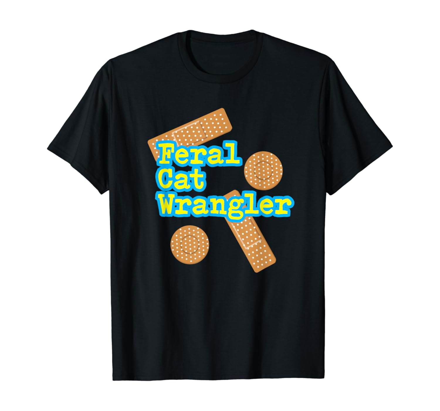 Simple Fit Feral Cat Wrangler, Tee4Tu / Cookie Money Design T-Shirt ...