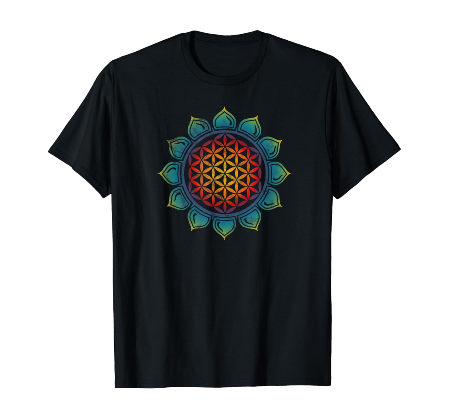 Simple Fit Flower Of Life Sacred Geometrie Yoga Balance Harmony Symbol ...