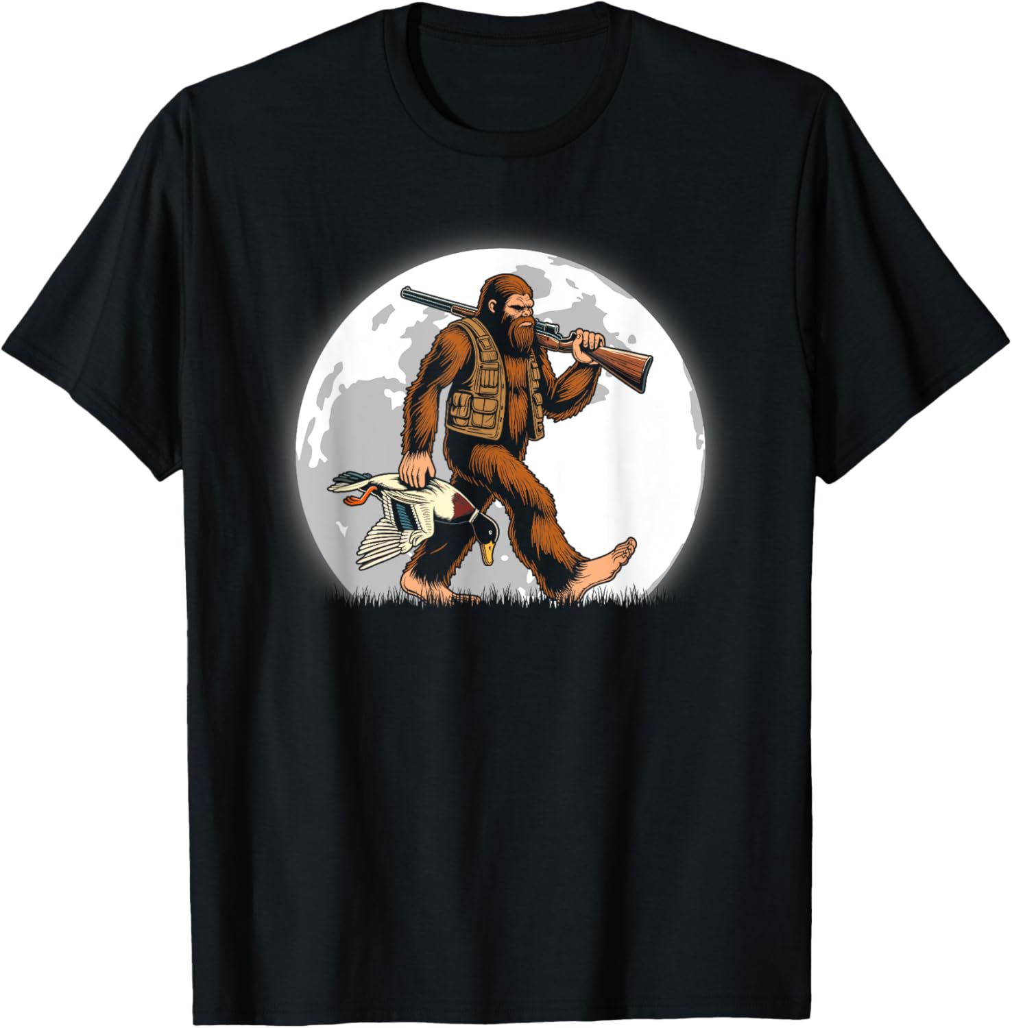 Simple Fit Funny Papa Duck Dad Funny Duck Papa Fathers Day T-Shirt ...