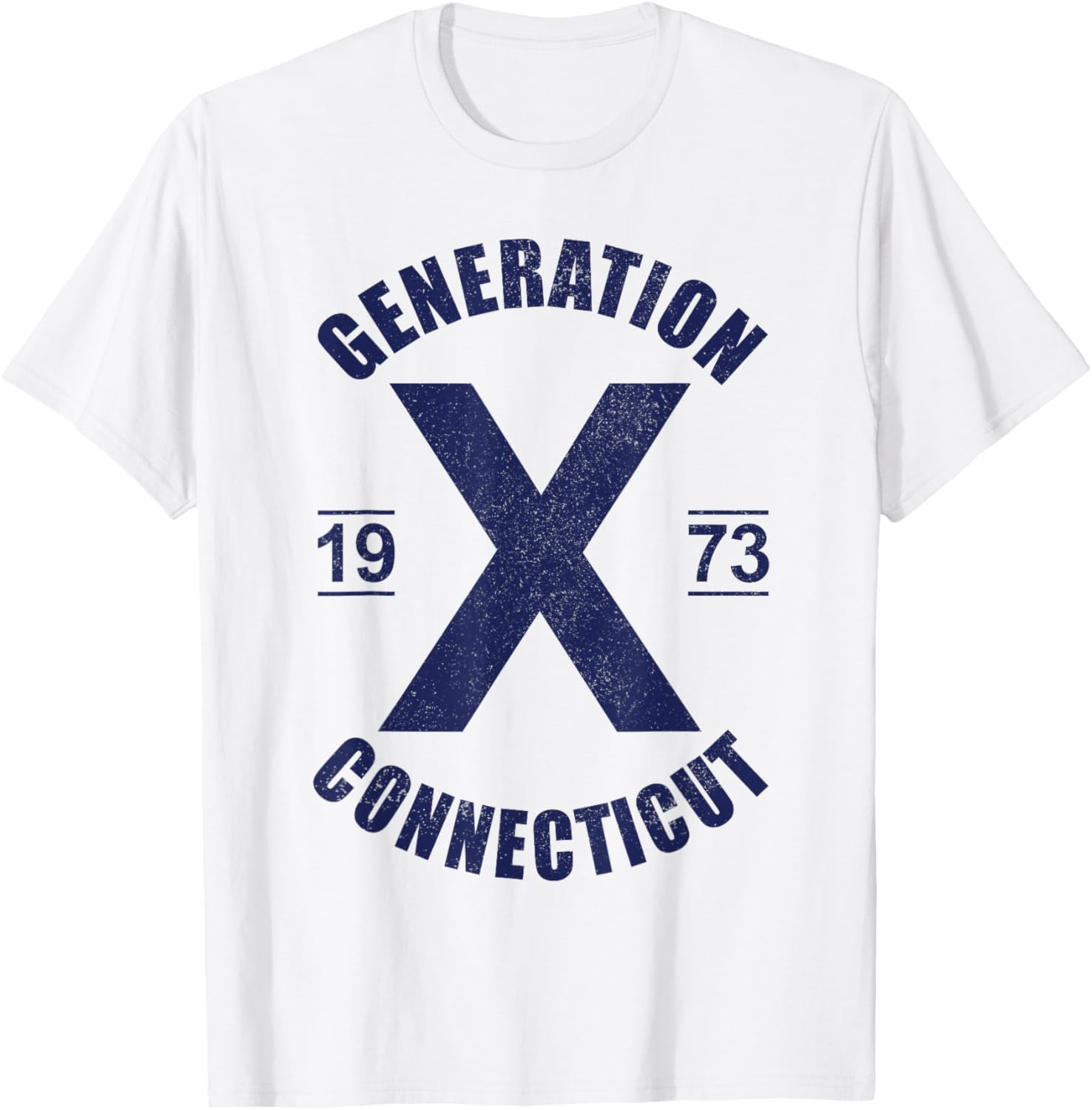 Simple Fit Generation X 1973 Feral Er Born 1973 Connecticut T-Shirt ...