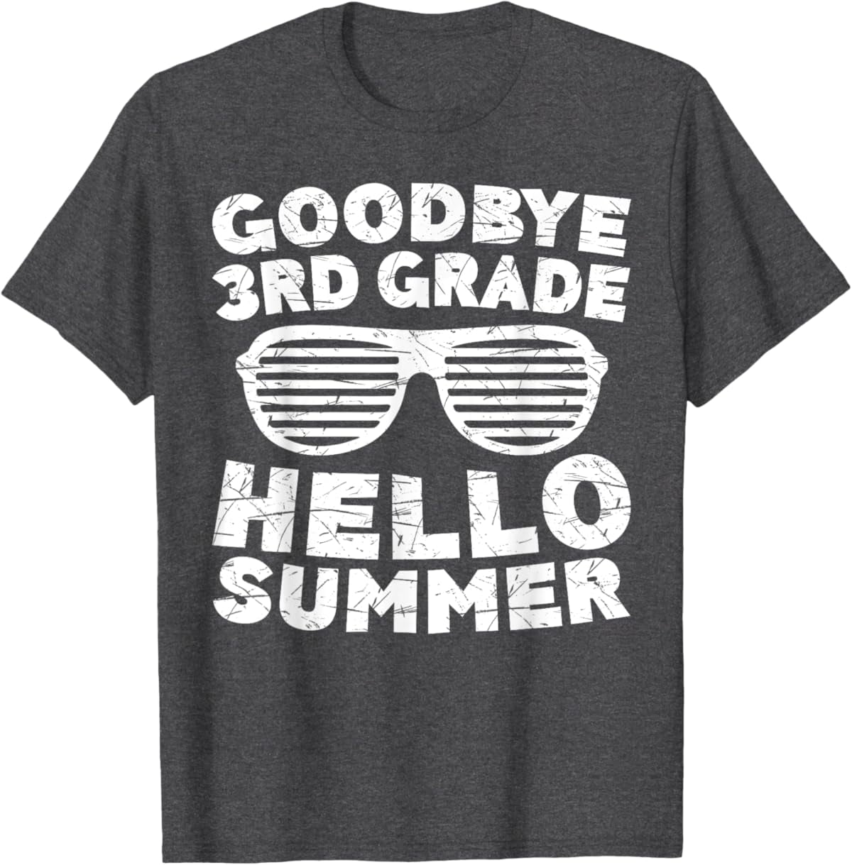 Simple Fit Goodbye 3rd Grade Hello Summer Shirt Third Grade Graduate T ...