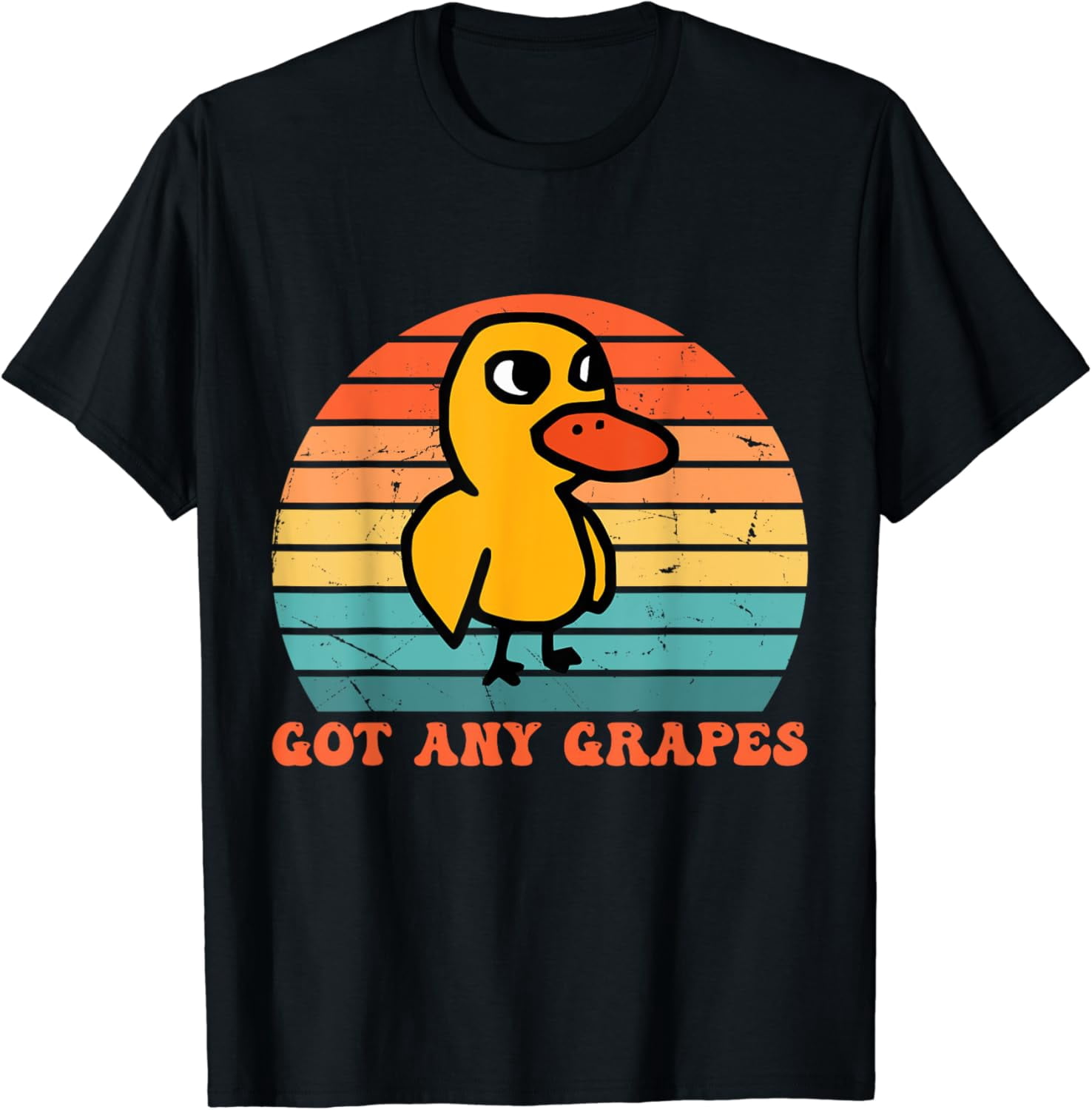 Simple Fit Got Any Grapes Duck Vintage Design T-Shirt - Walmart.com