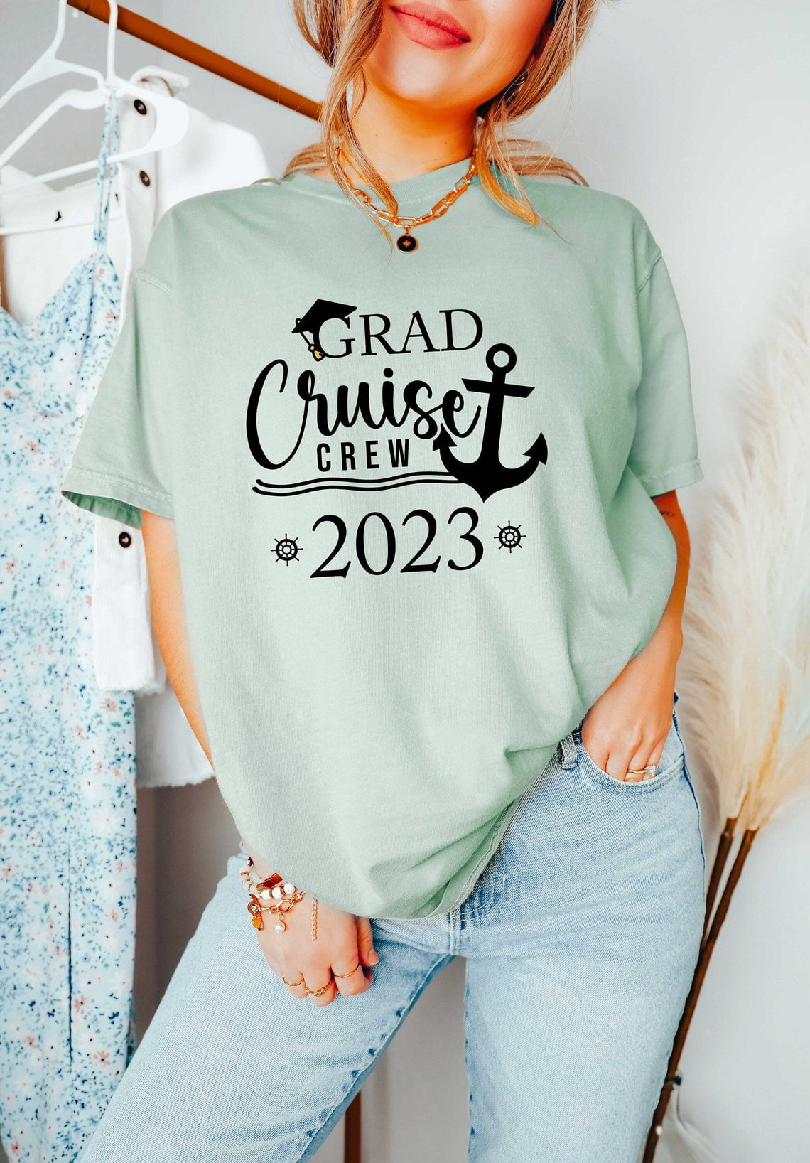 Simple Fit Grad Cruise Crew 2023 Shirt, Graduation Cruise 2023 Shirts ...
