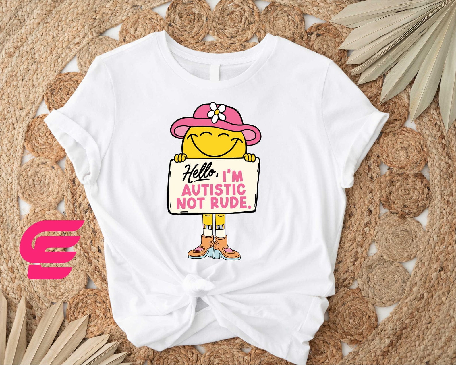 Simple Fit Hello I'M Autistic Not Rude Shirt, Autistic Shirt, Autism ...