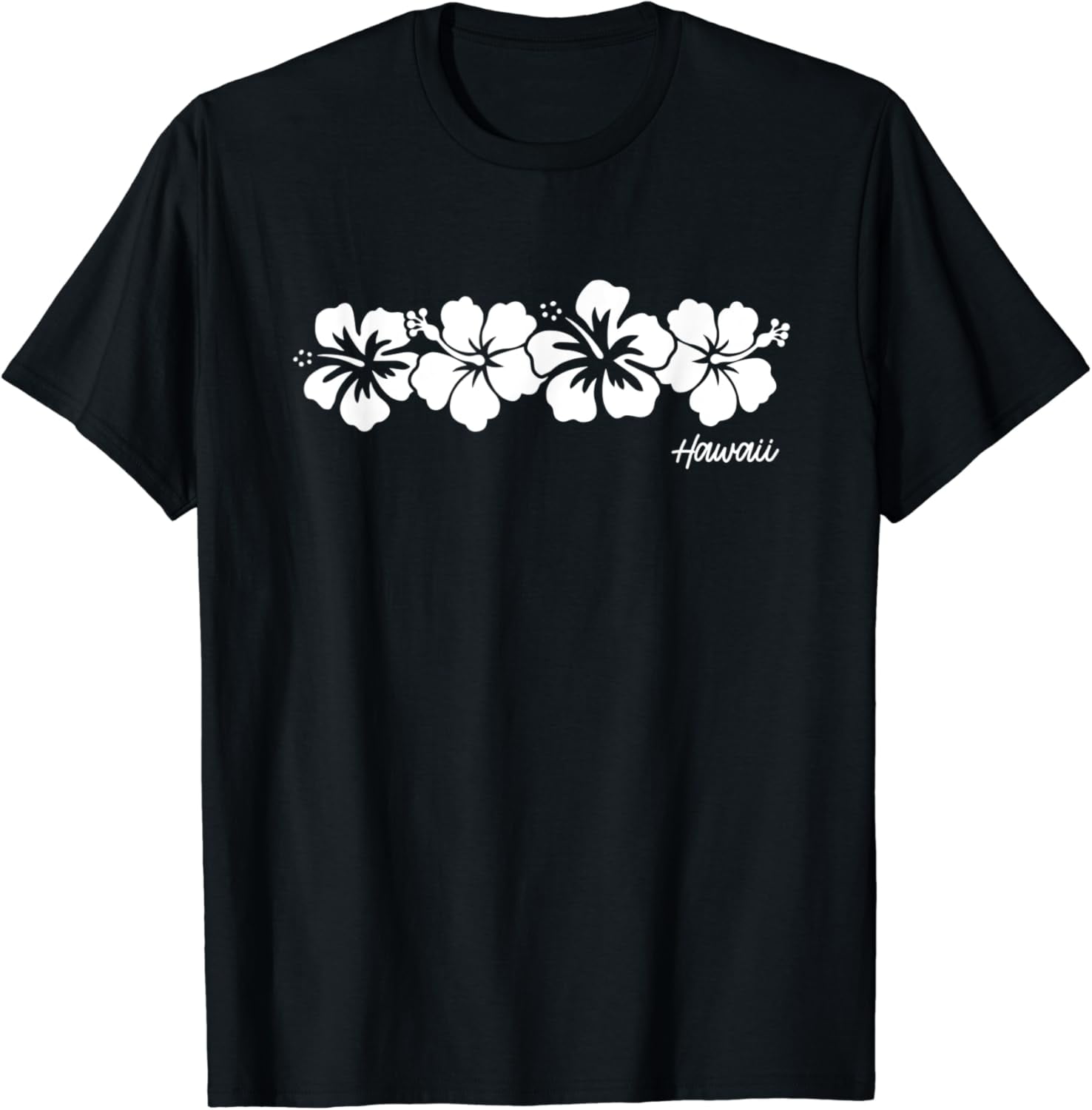 Simple Fit Hibiscus Flower Hawaii Aloha Hawaiian Retro Beach Girls Boys T-Shirt - Walmart.com