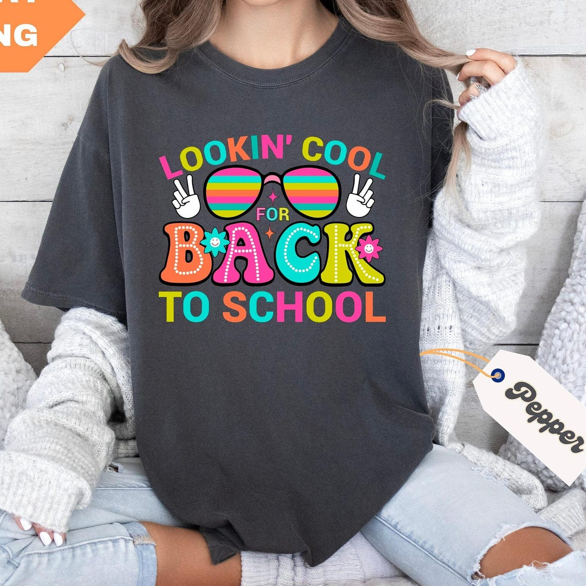 Simple Fit Looking Cool Back To School Shirt, Teacher Shirt, Back To ...