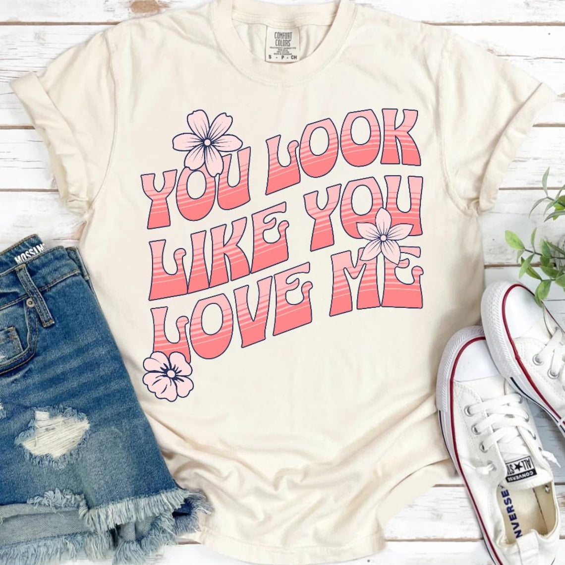 Simple Fit Love Me Shirt, Funny Tees for Women, Cute Loves Day Apparel ...