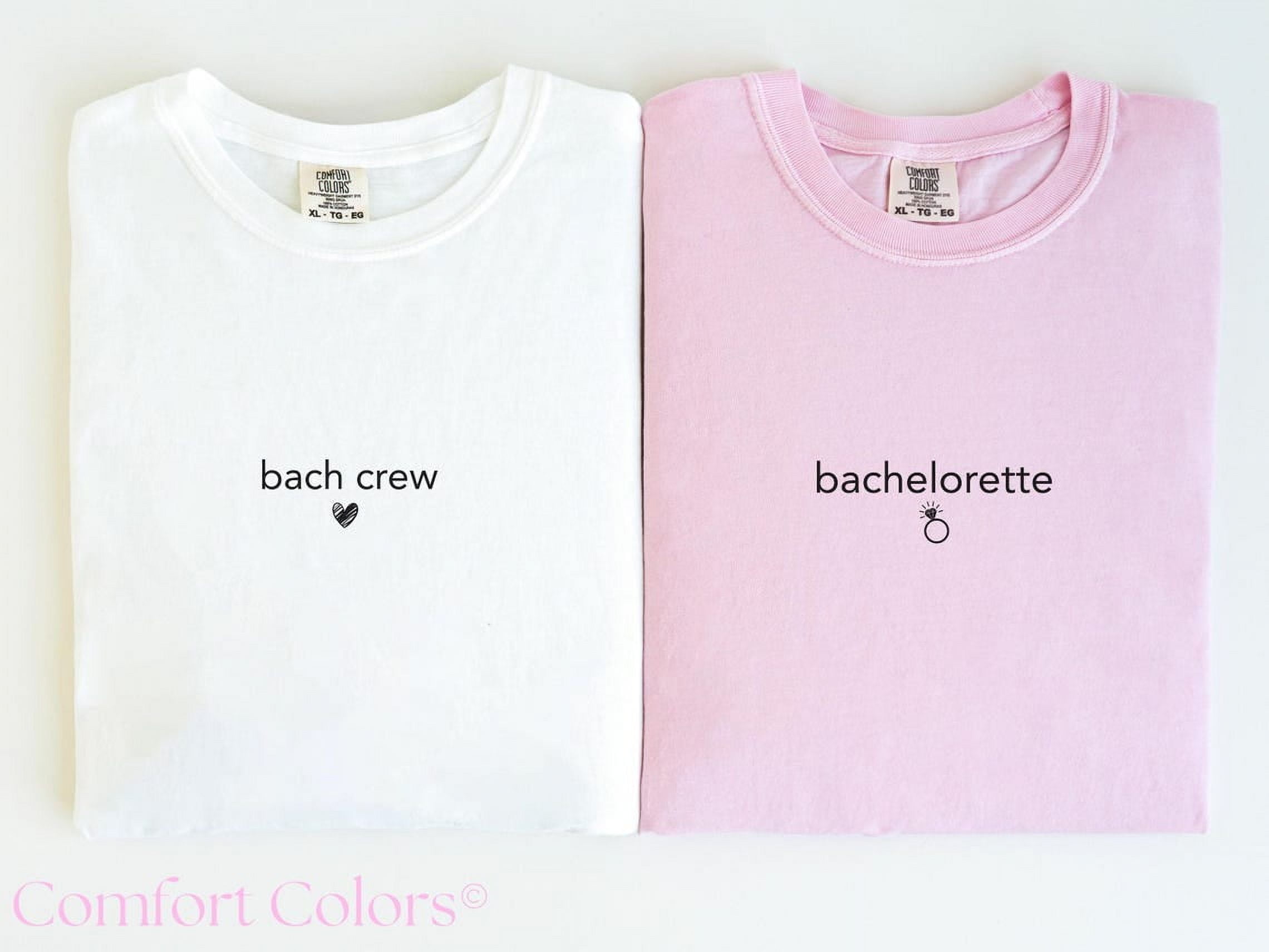 Simple Fit Matching Bachelorette Shirts, Minimalist Bachelorette Party ...