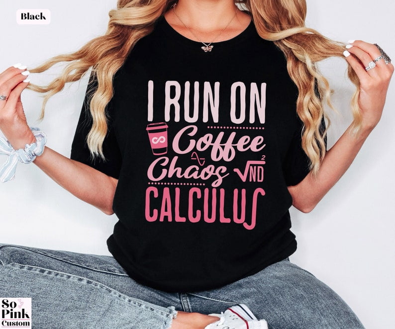 Simple Fit Math Teacher Shirt, Calculus Teacher Gift, High School Math ...