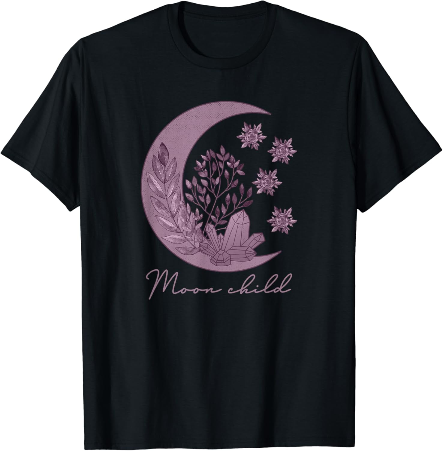 Simple Fit Moon Child Witch Crescent Moon Crystals Witchcore Aesthetic ...