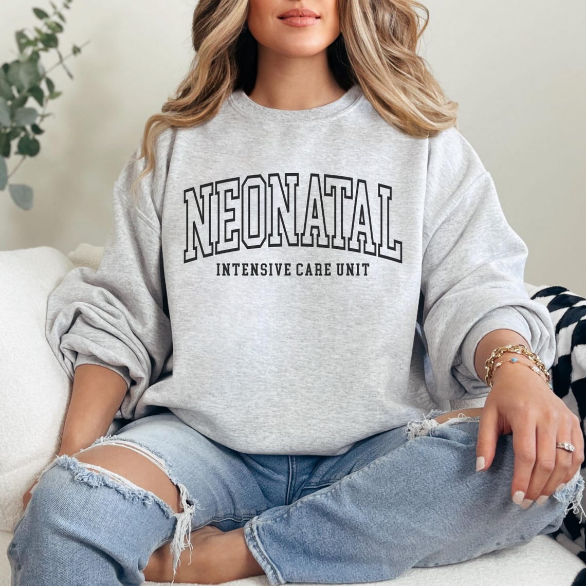 Simple Fit Nicu Nurse , Neonatal Intensive Care Unit Sweater, Neonatal ...